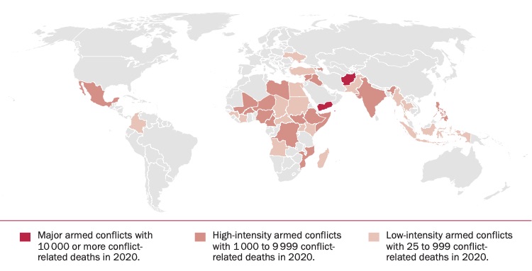 2. Global developments in armed conflicts, peace processes and peace operations | SIPRI